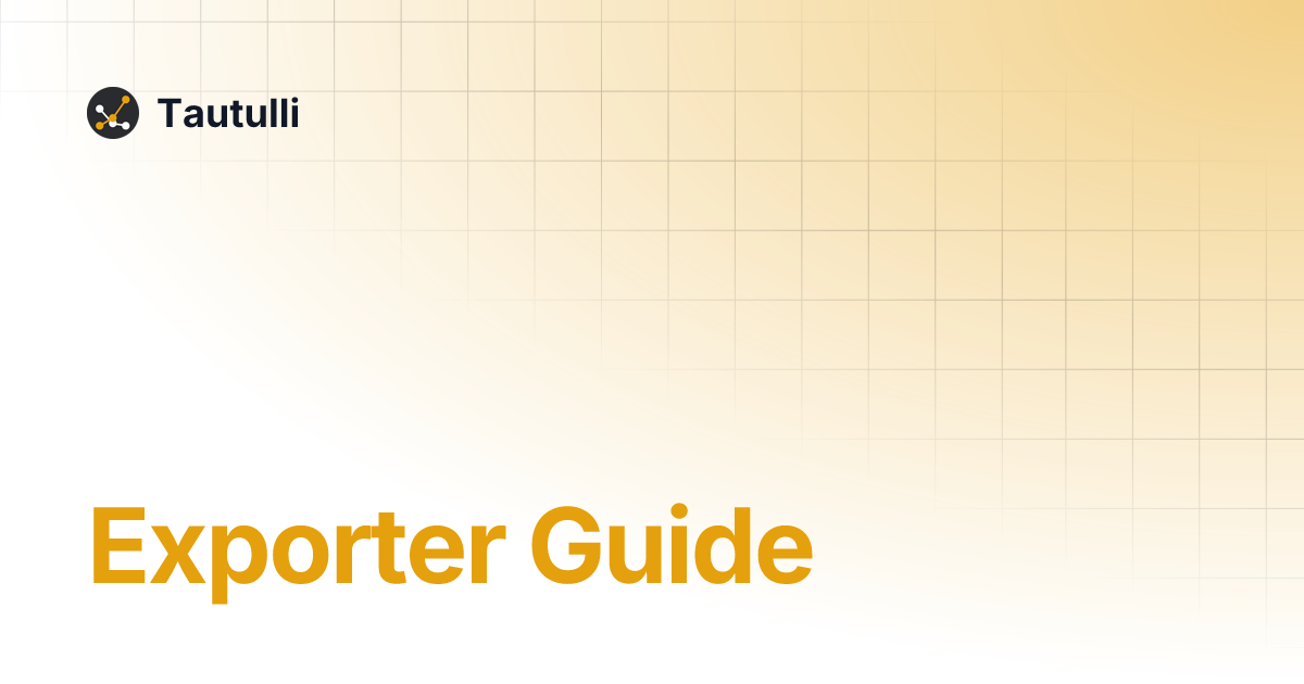 Exporter Guide | Tautulli